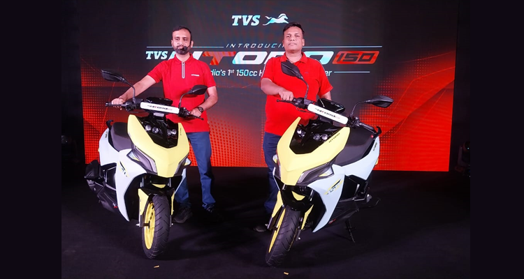 TVS NTORQ 150 Launched – India’s First Hyper Sport Scooter with Alexa ...